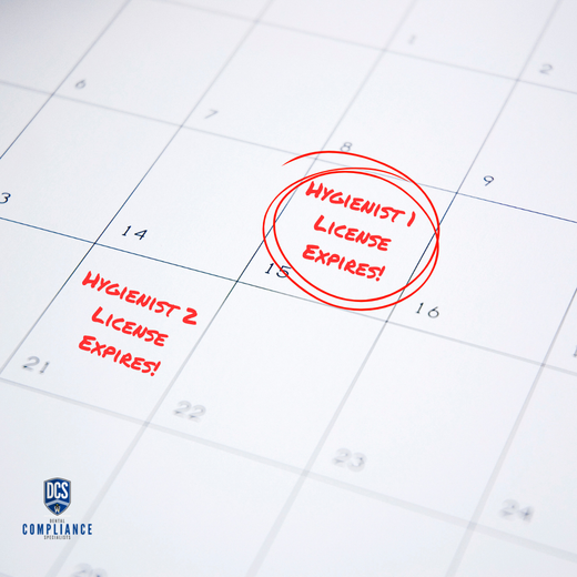 The Status of Your Hygienist’s License Matters! – Dental Compliance